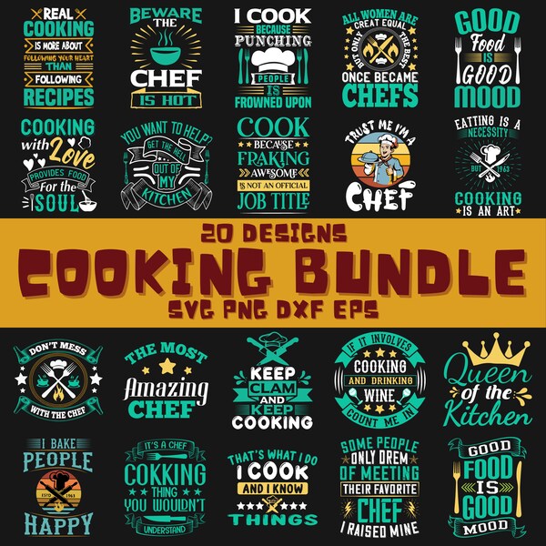 Chef Svg - Etsy