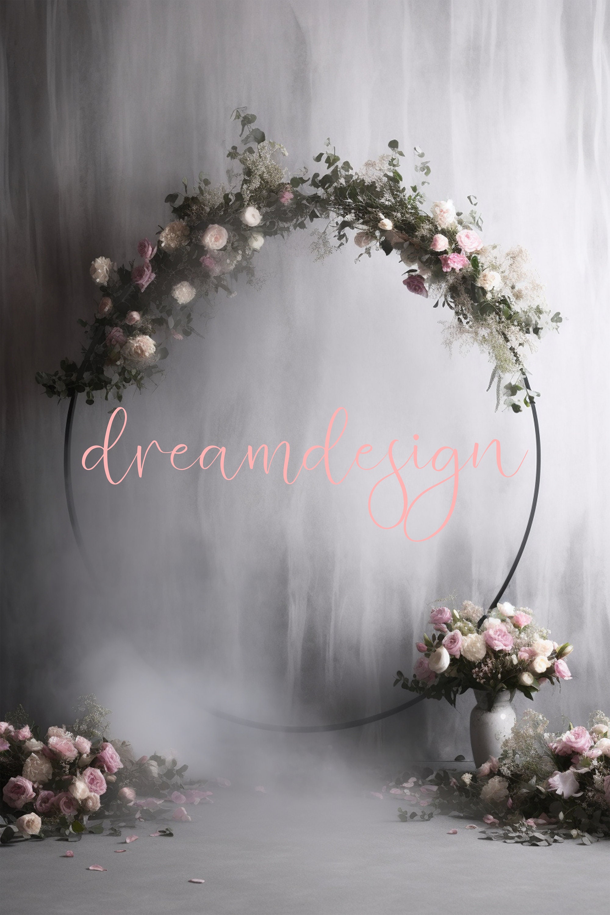 Maternity Photography Backdrop Dark Grey Background Digital Backdrop ...