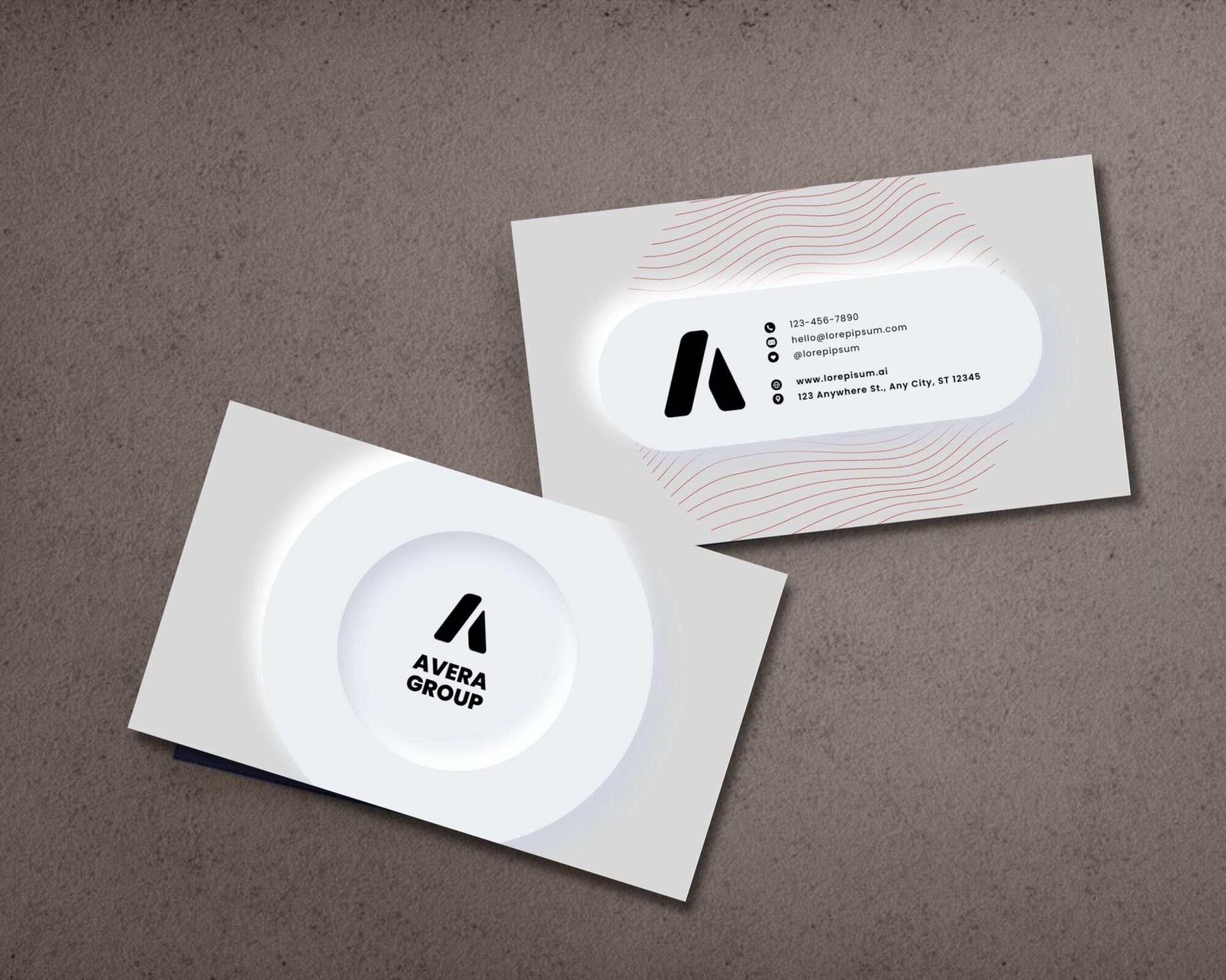 PRINTABLE BUSINESS CARD Personalised Business Card Editable Business ...