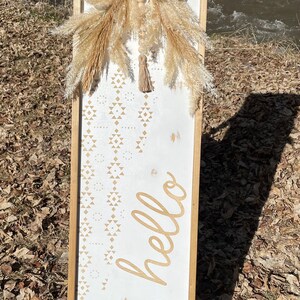 Aztec Door Leaner - Etsy