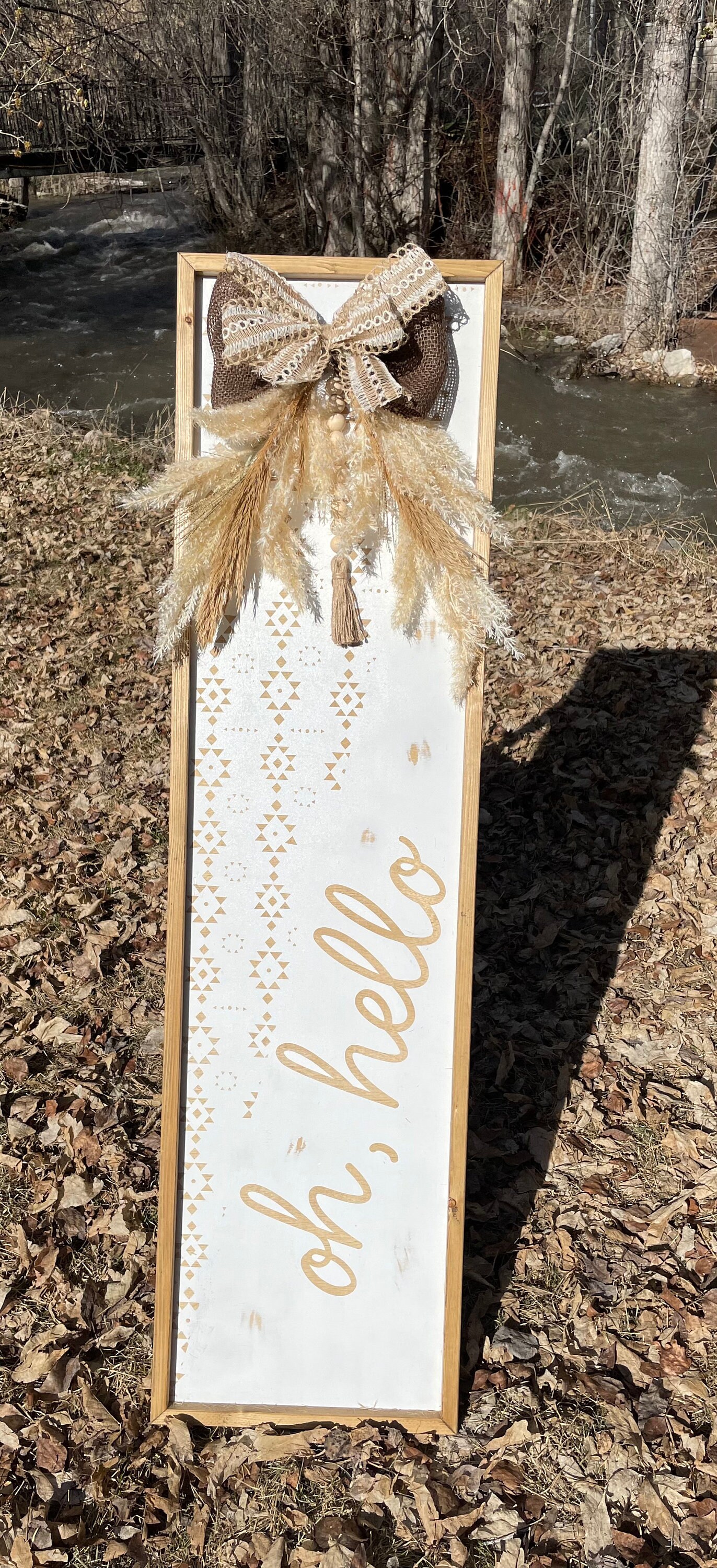 Aztec Door Leaner - Etsy