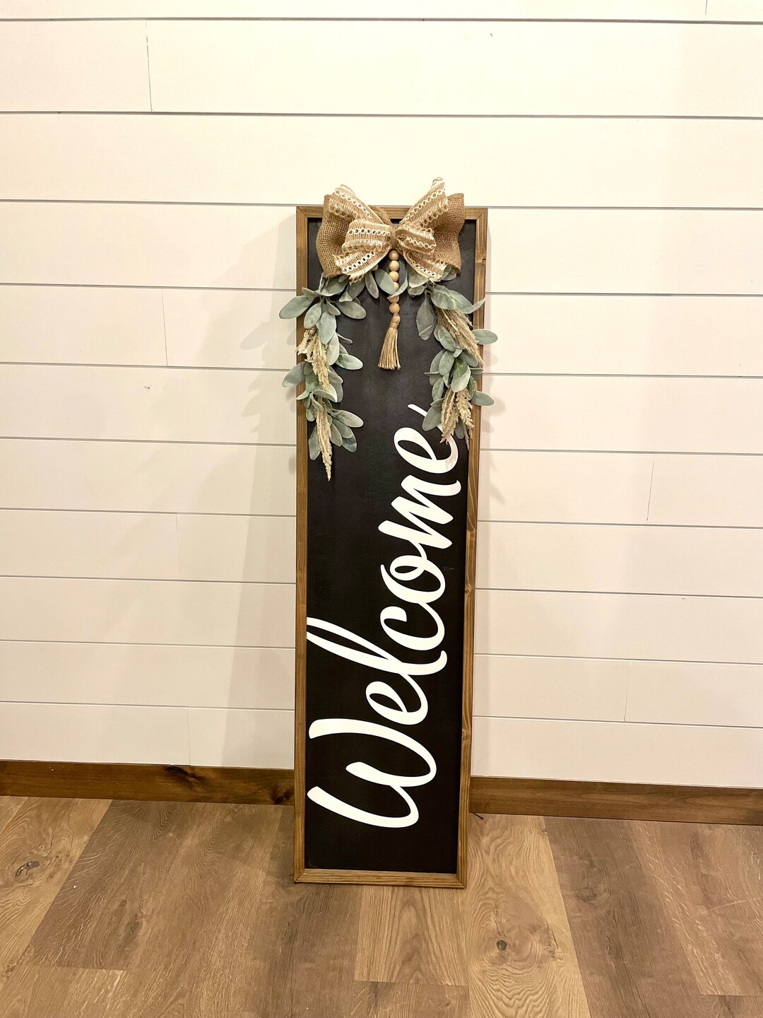 Welcome Door Leaner - Etsy