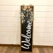 Welcome Door Leaner - Etsy