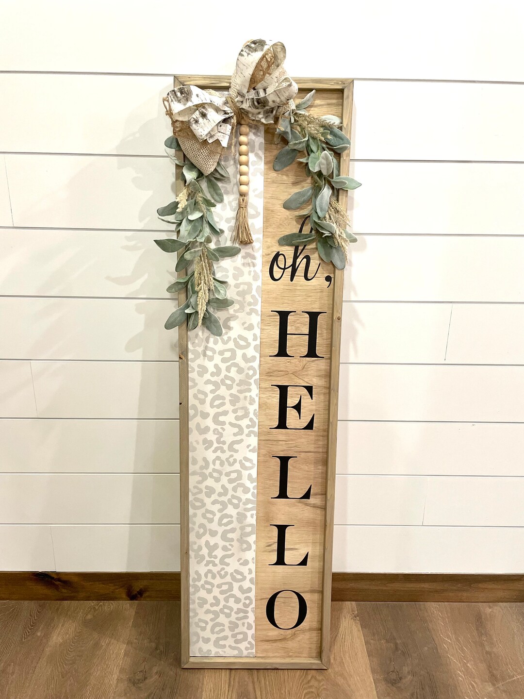 Cheetah Print Door Leaner - Etsy
