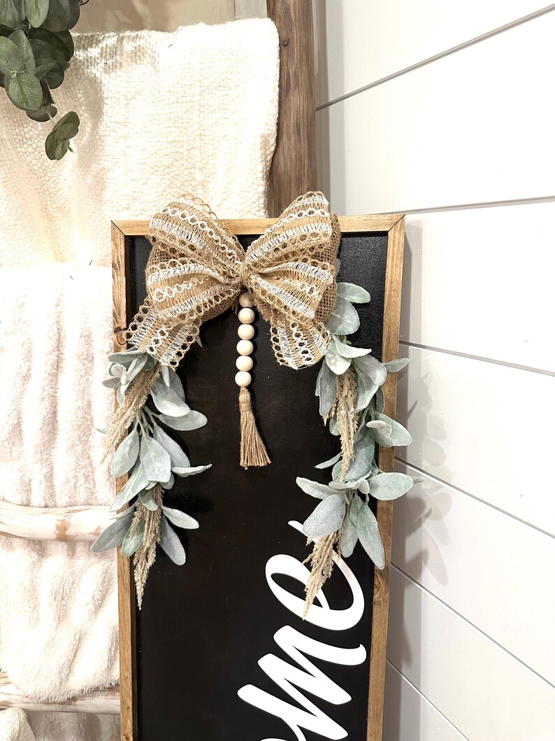 Welcome Door Leaner - Etsy