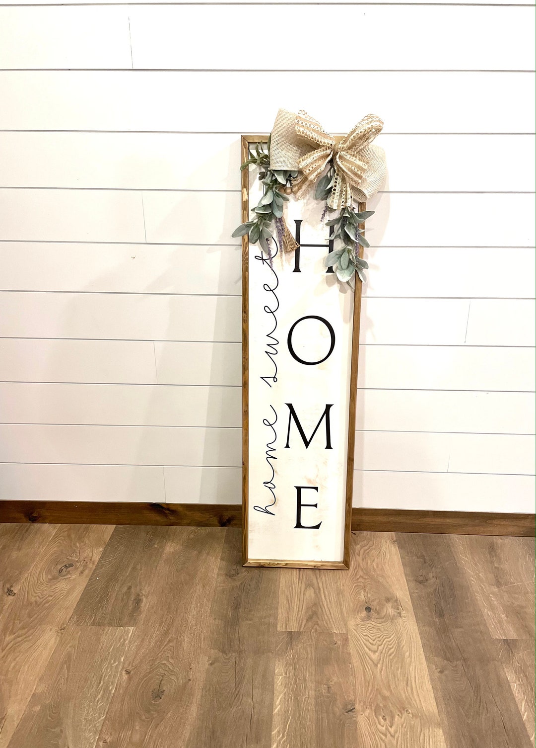 Home Sweet Home Door Leaner - Etsy