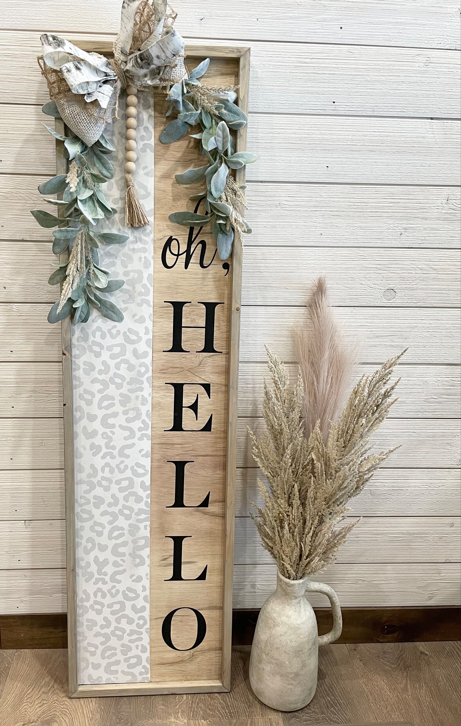 Cheetah Print Door Leaner - Etsy