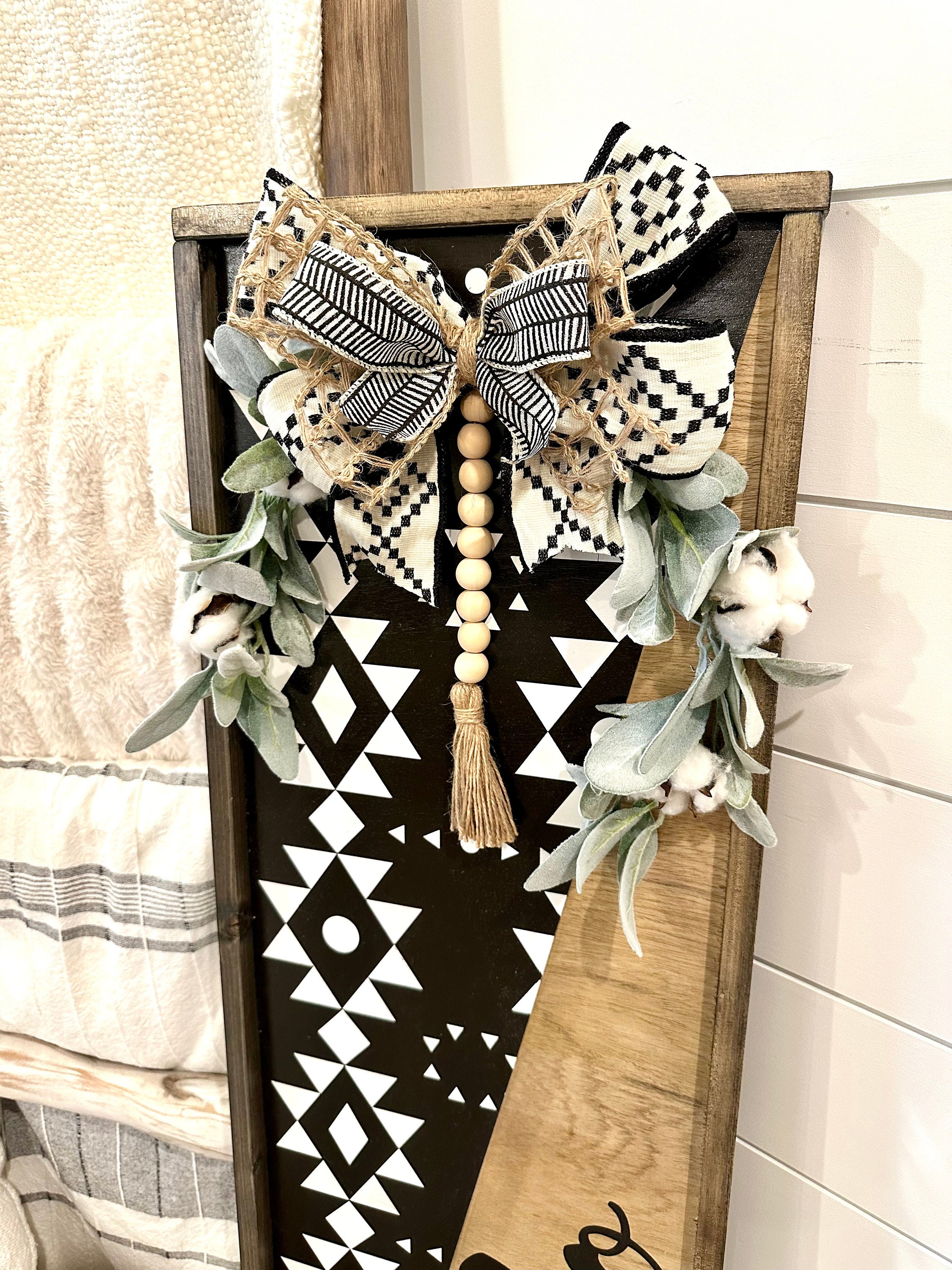 Oh, Hello Aztec Door Leaner - Etsy