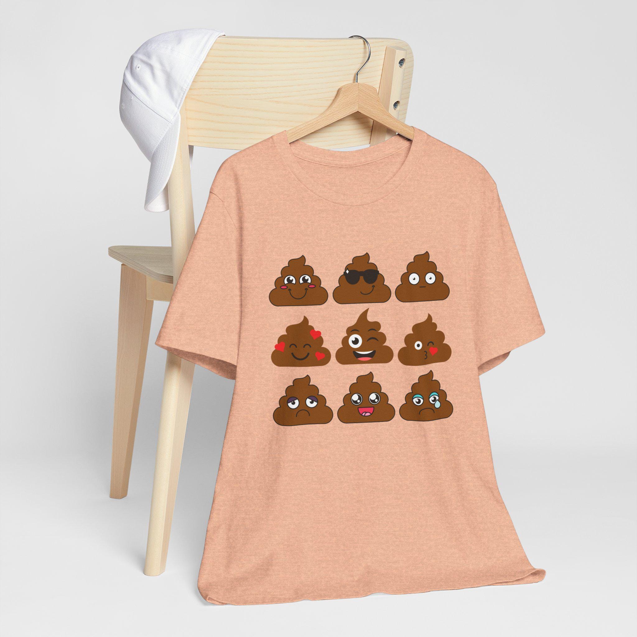 Poop Emoji Shirt | Emoji Present | Emoji Gift | Poop Shirt | Emoji Tee ...