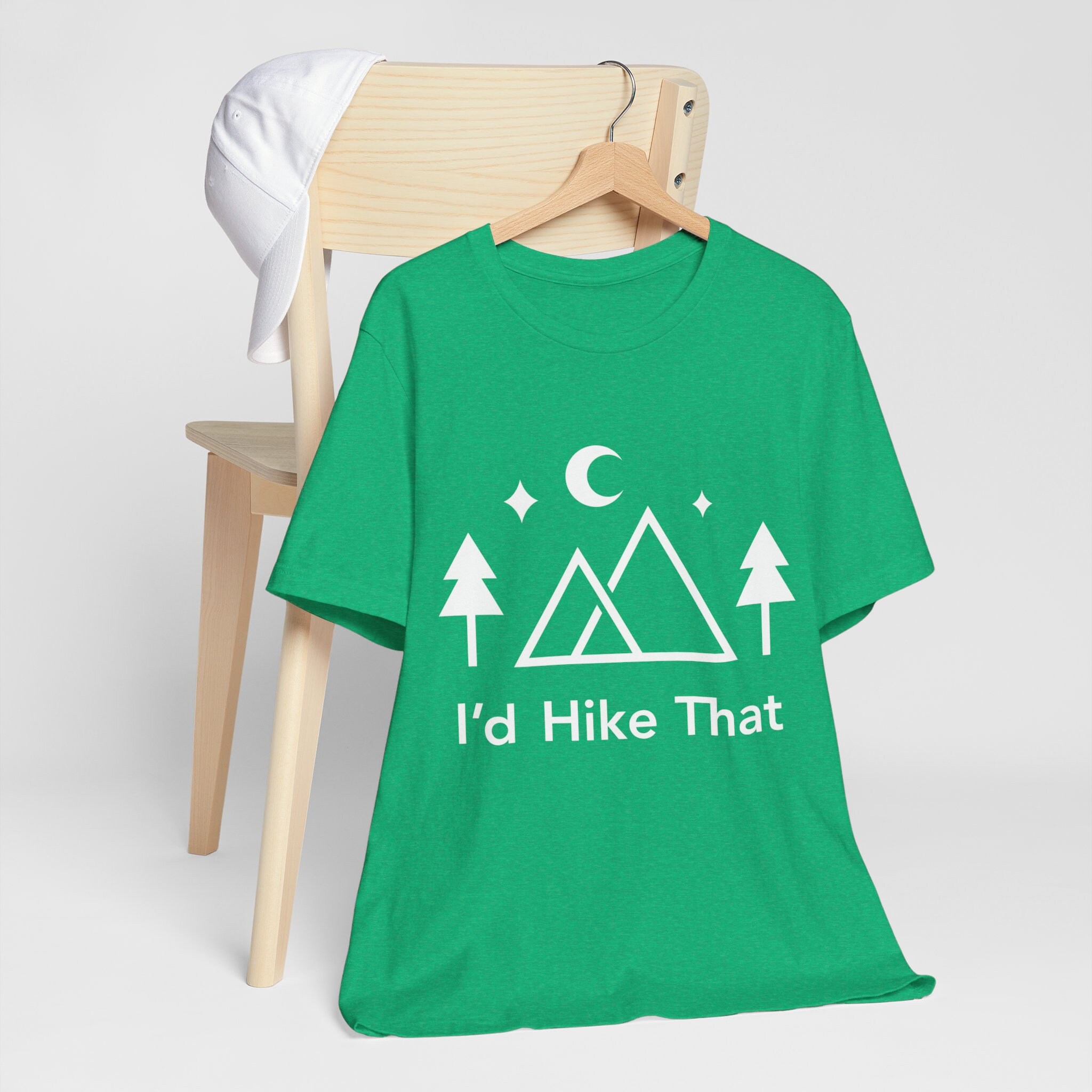 I'd Hike That T-shirt | Hiking Gift | Vacation Shirt | Hiking Shirt ...