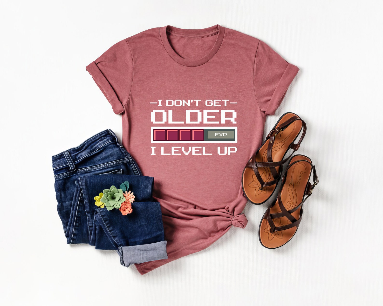 I Don't Get Older I Level up Shirt | Gamer Tee | Gift for Gamer | Gamer ...