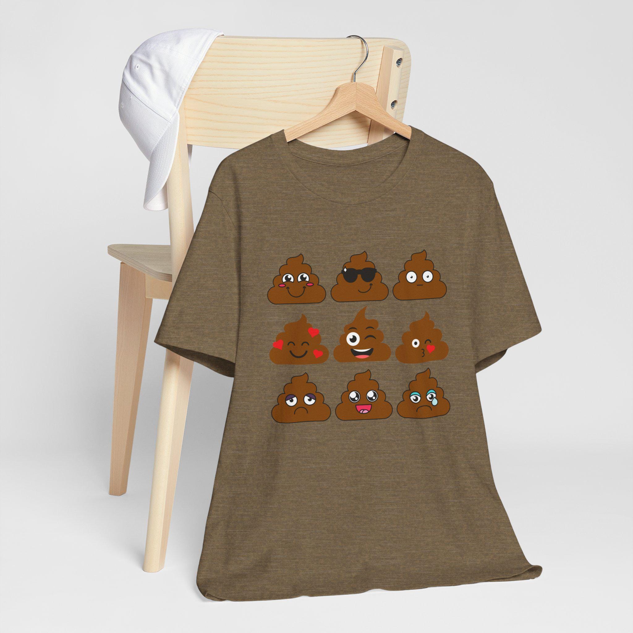 Poop Emoji Shirt | Emoji Present | Emoji Gift | Poop Shirt | Emoji Tee ...