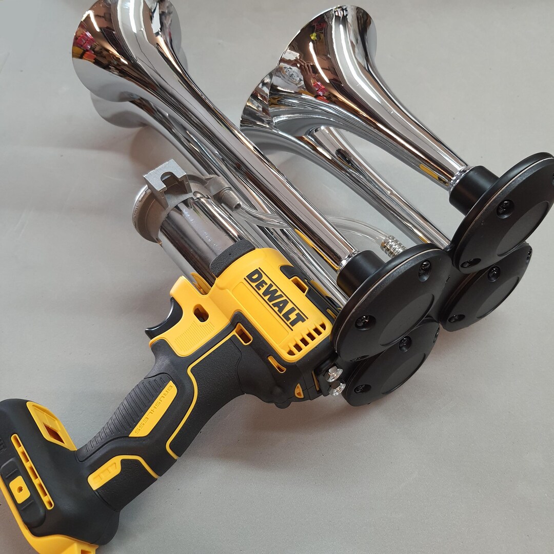 Dewalt 20V Drill Impact Train Sports Boat Air Horn Quad Chrome - Etsy