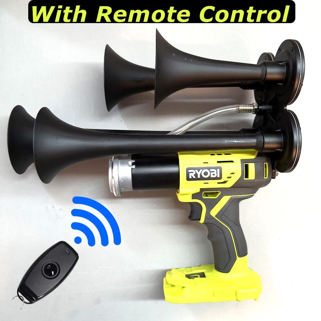 Ryobi Train Horn With Remote Control 18V Quad - Etsy
