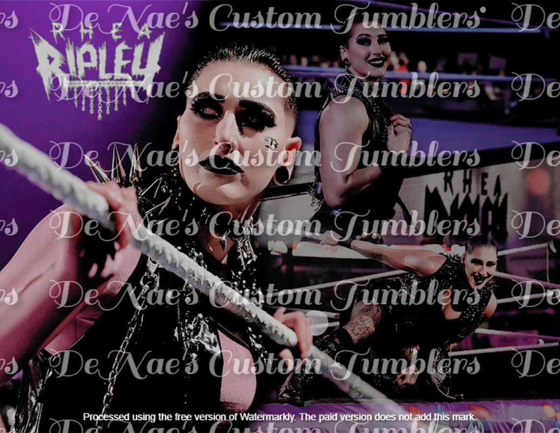 DIGITAL DOWNLOAD Rhea Ripley Tumbler Wrap PNG - Etsy