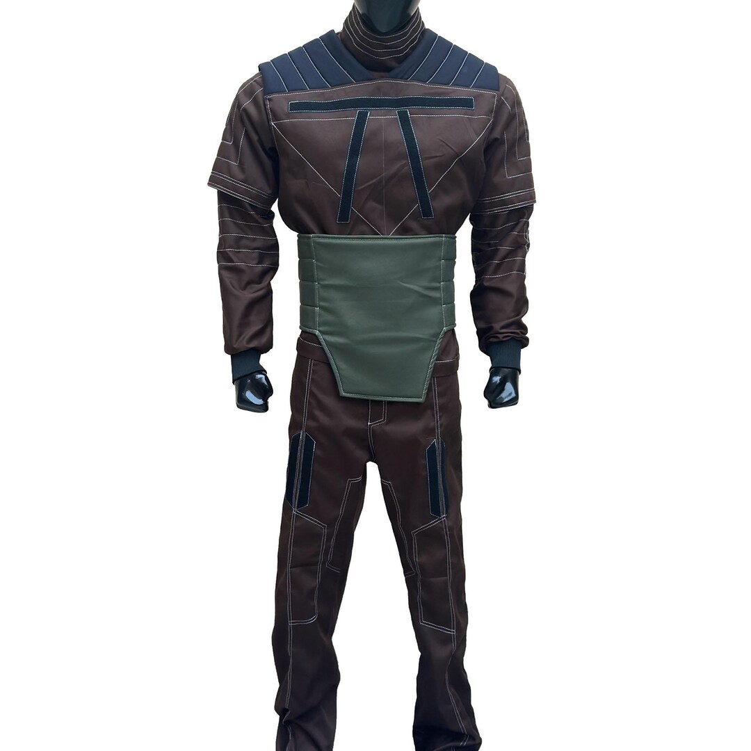 Star Wars Beskar Din Djarin Mandalorian Flight Suit – Authentic Cosplay ...