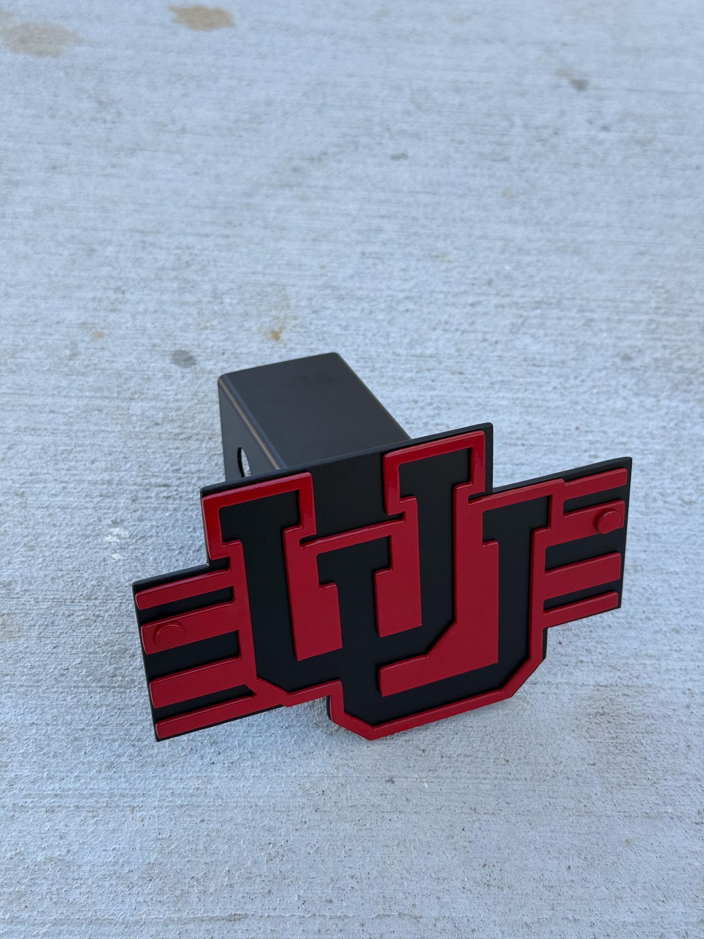 University of Utah Utes Football Receiver Hitch Cover - Etsy