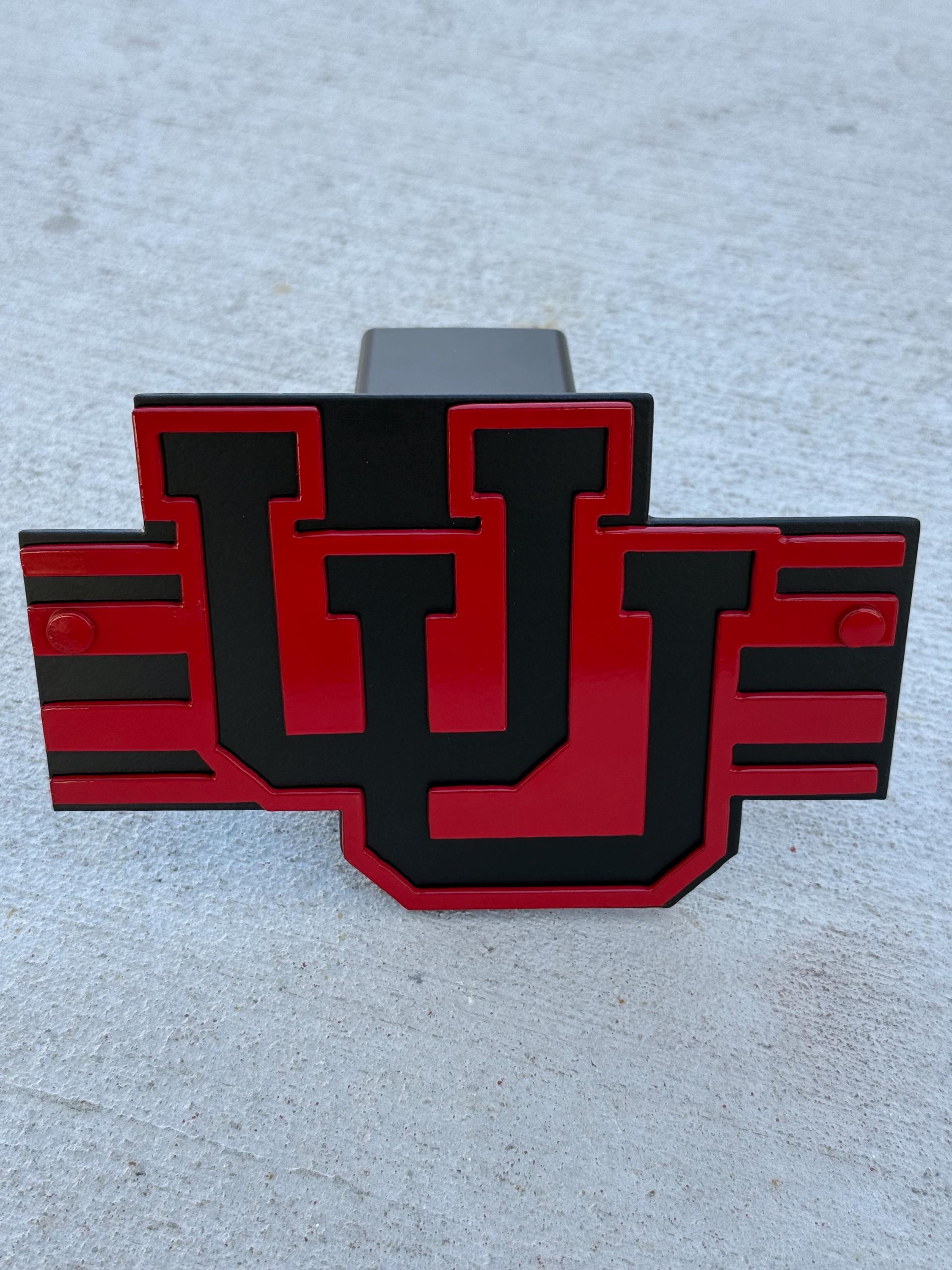 University of Utah Utes Football Receiver Hitch Cover - Etsy