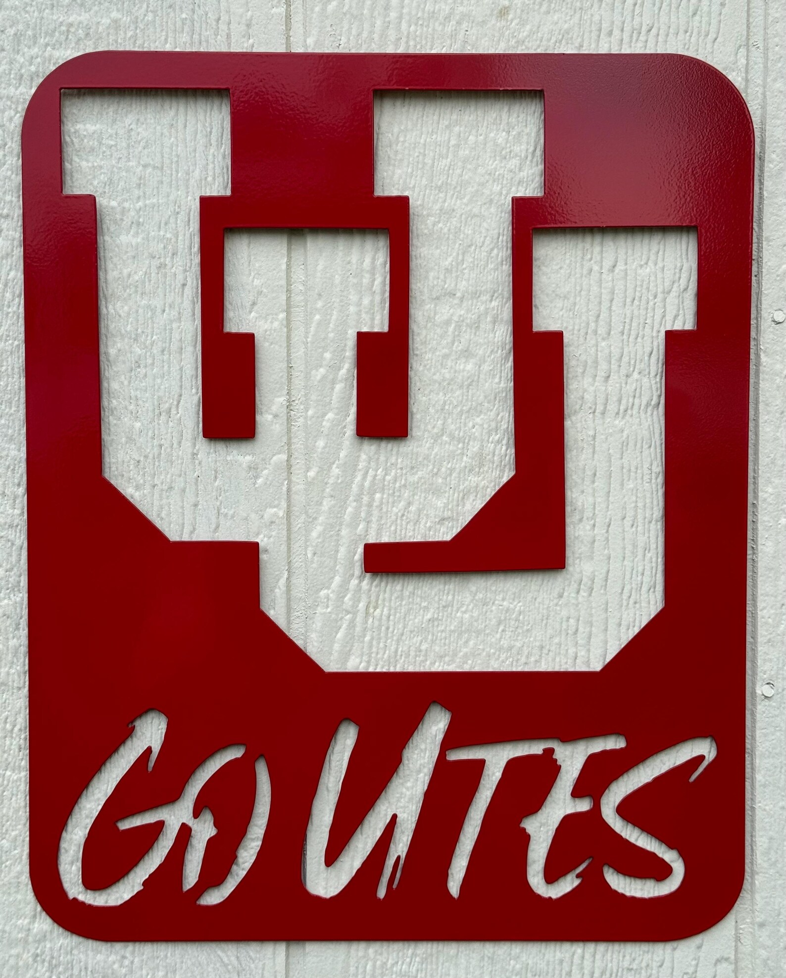 University of Utah Utes Football Sign - Etsy
