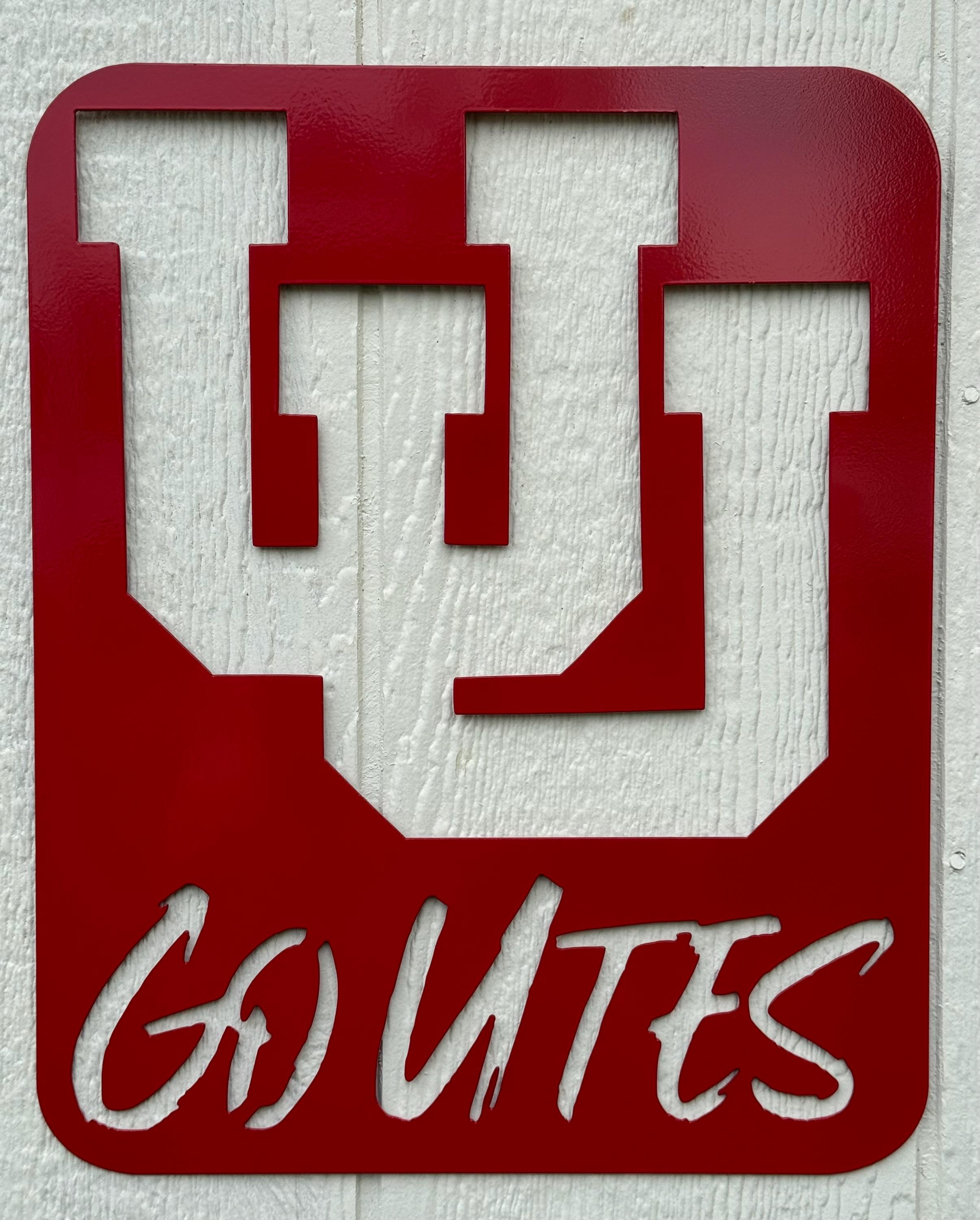 University of Utah Utes Football Sign - Etsy