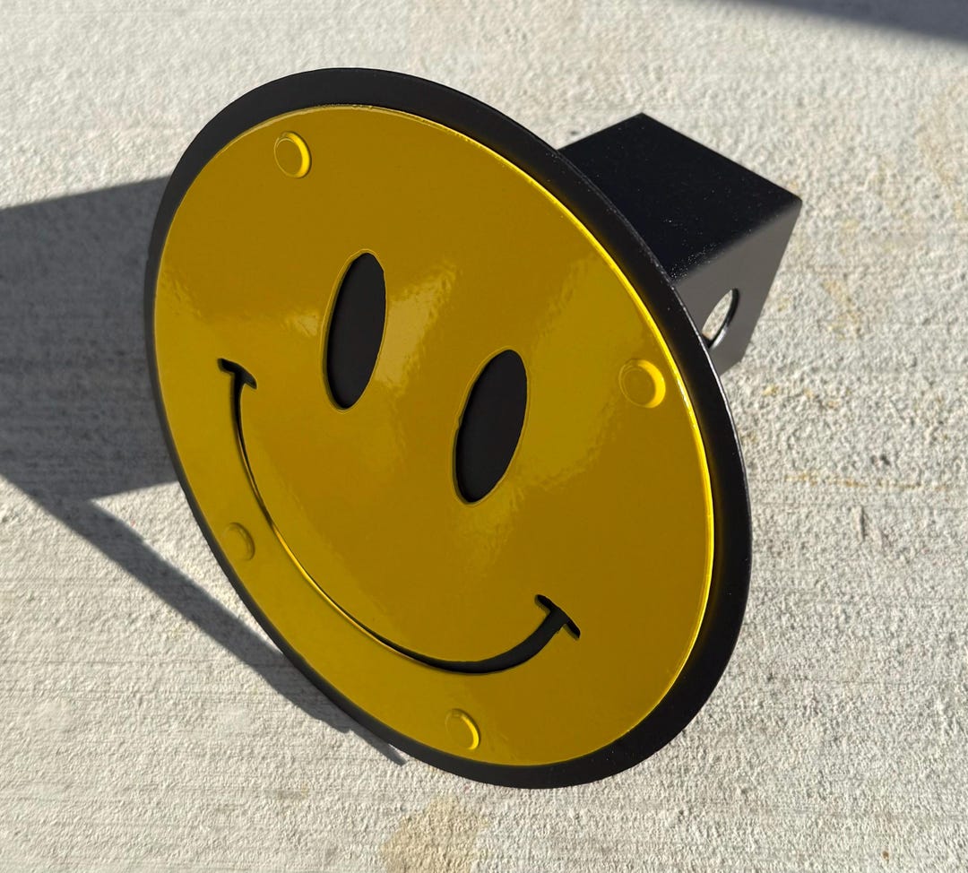 Smiley Face Receiver Hitch Cover - Etsy