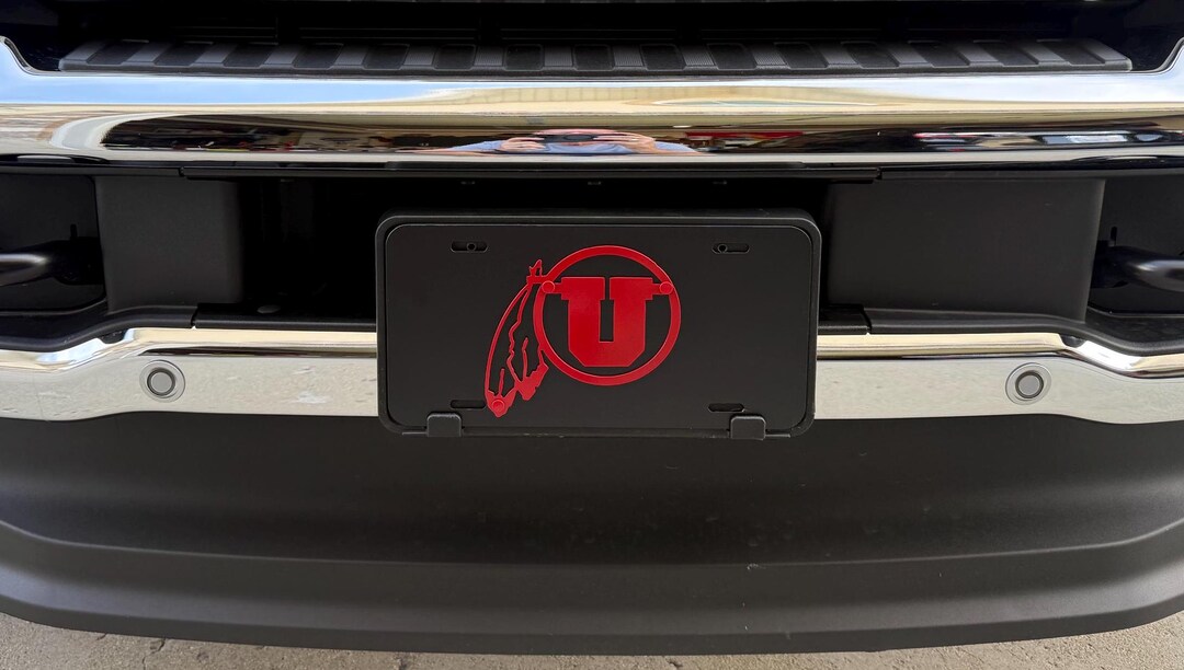Utah Utes Vanity Plate - Etsy