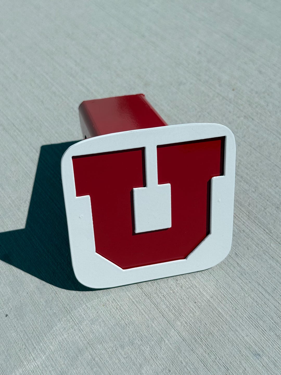 University of Utah Utes Football Receiver Hitch Cover - Etsy