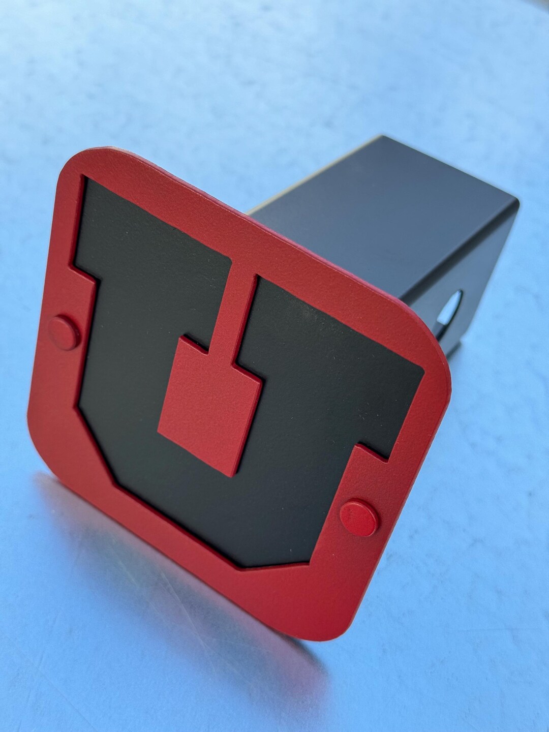 University of Utah Utes Football Receiver Hitch Cover - Etsy