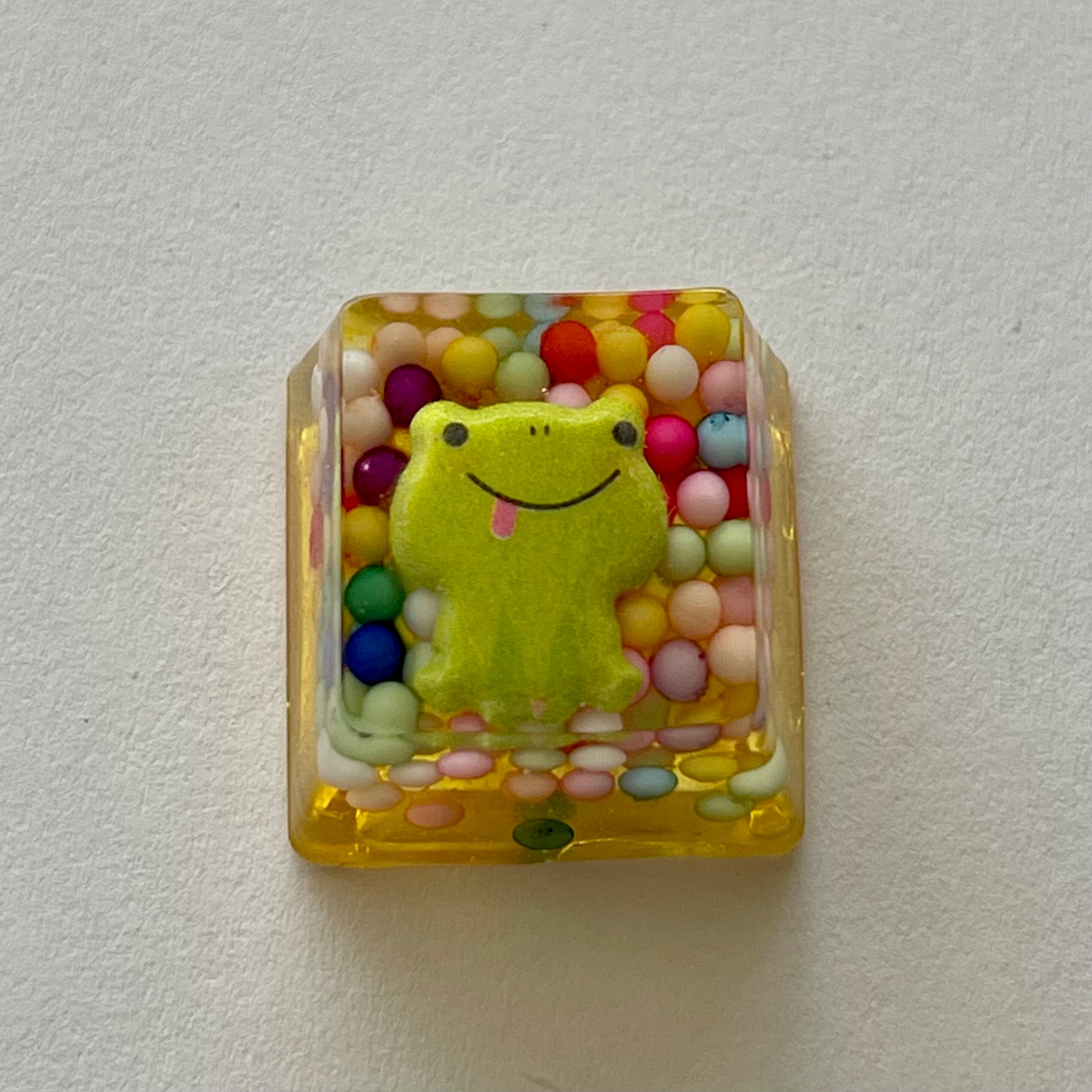 Cute Frog Keycap Kawaii - Etsy