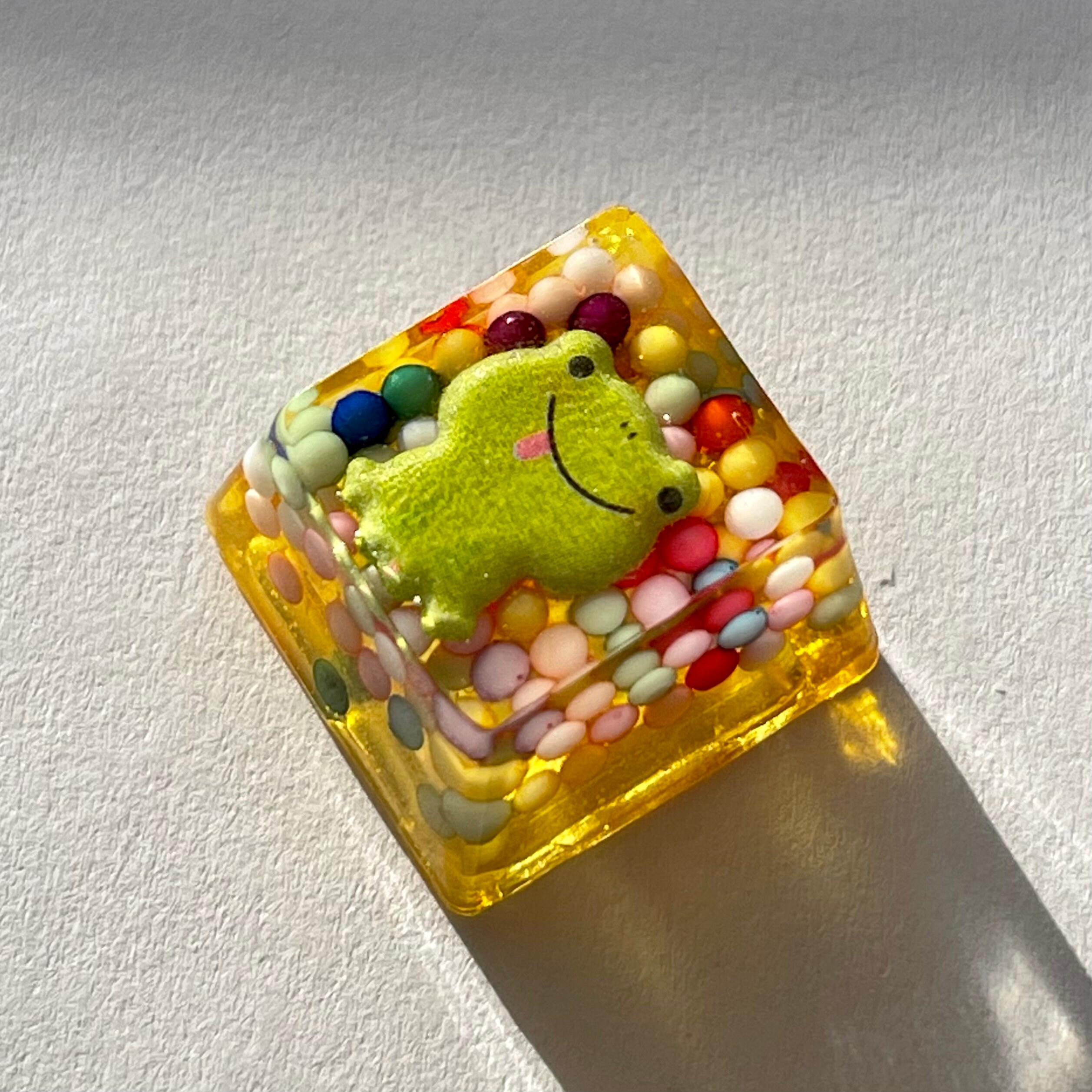 Cute Frog Keycap Kawaii - Etsy