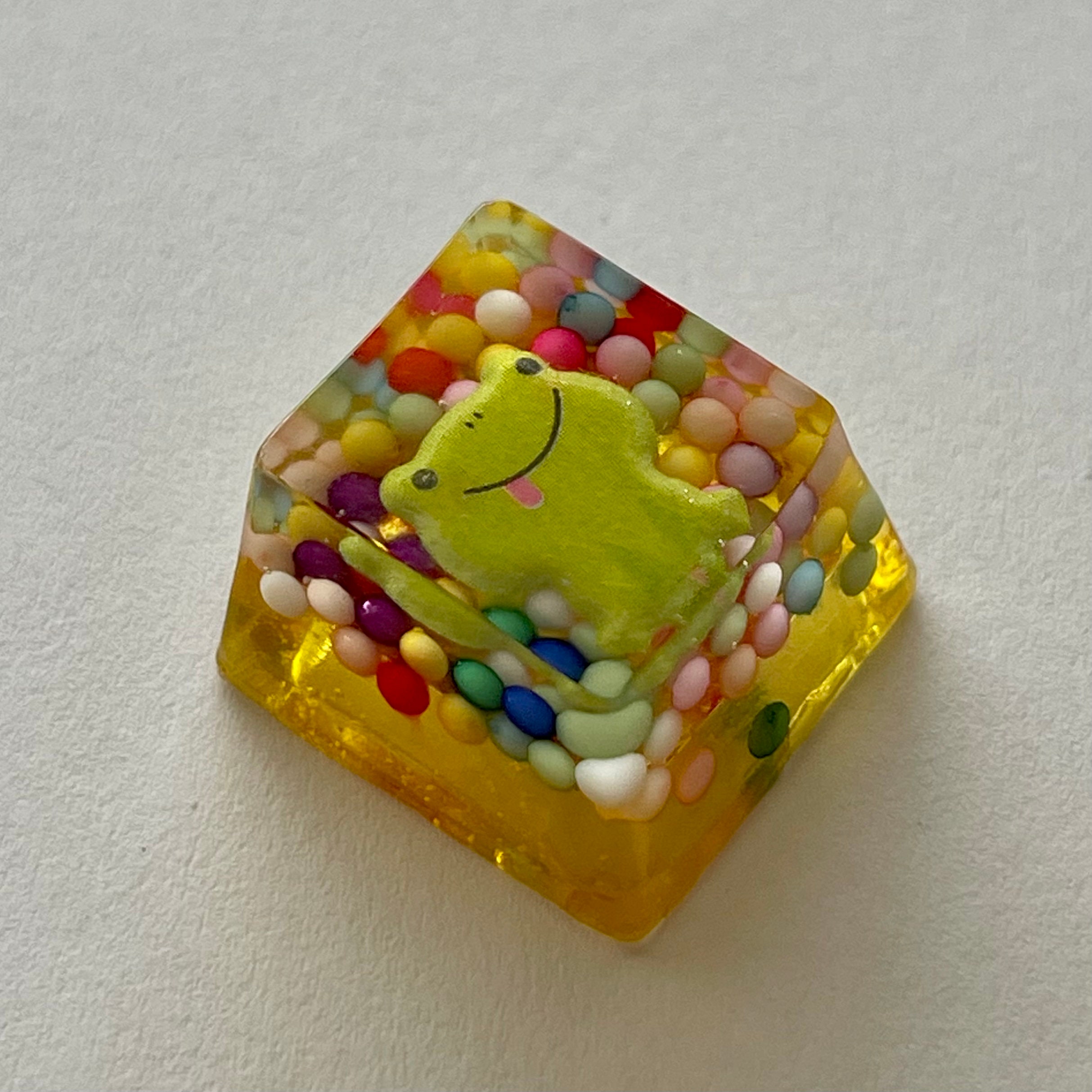Cute Frog Keycap Kawaii - Etsy