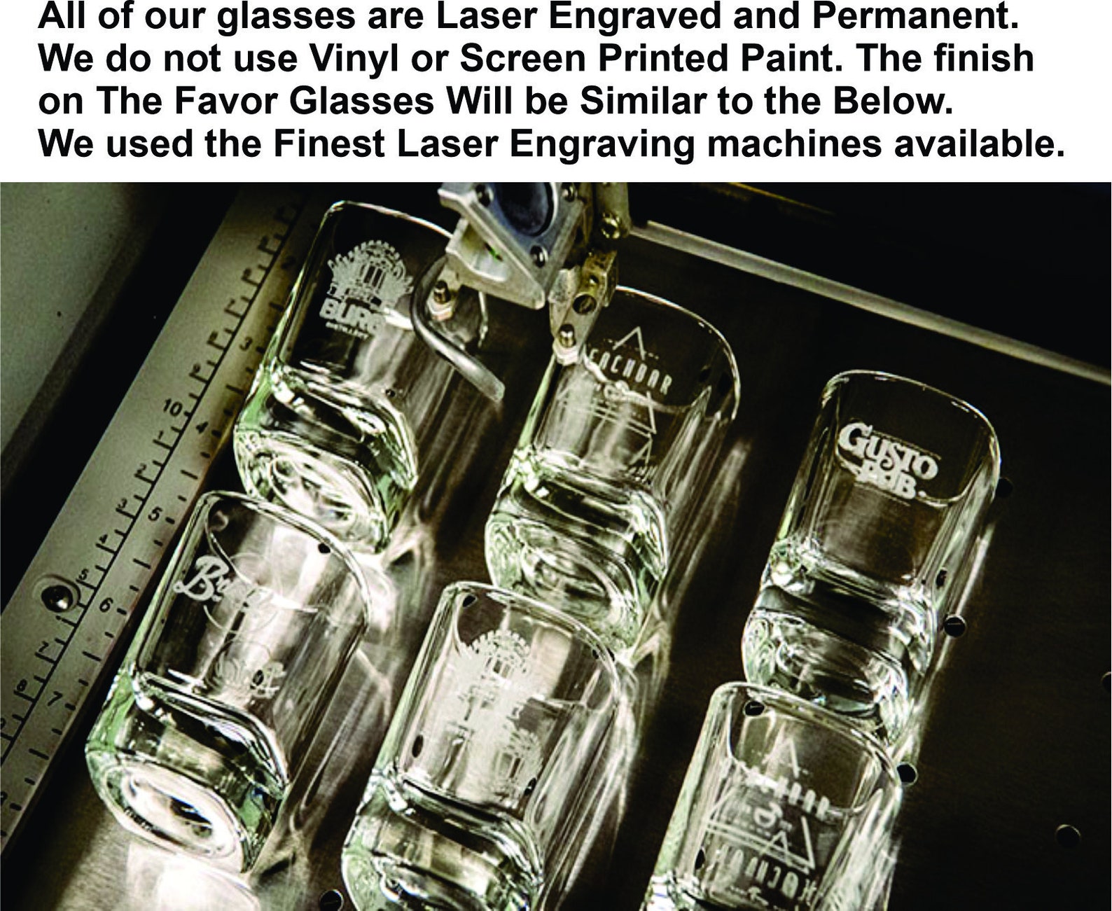 Custom Engraved 12 Pc Set of Birthday Shot Glass Favors - Etsy