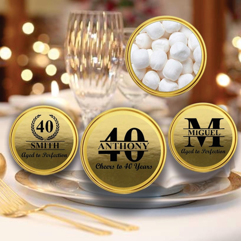 Wedding Favors Mints Tin - Etsy