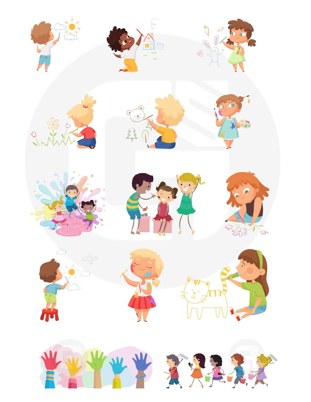 Children Printable PNG_PDF File - Etsy