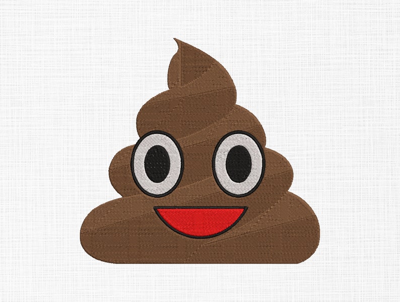 Cute Poop Embroidery Design Mini Embroidery Design Poop - Etsy
