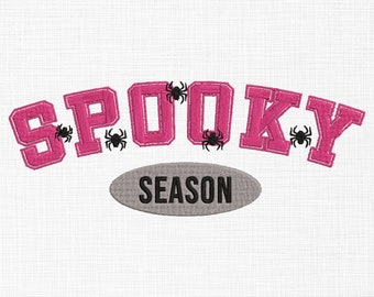 Spooky Season Embroidery Pattern - Etsy