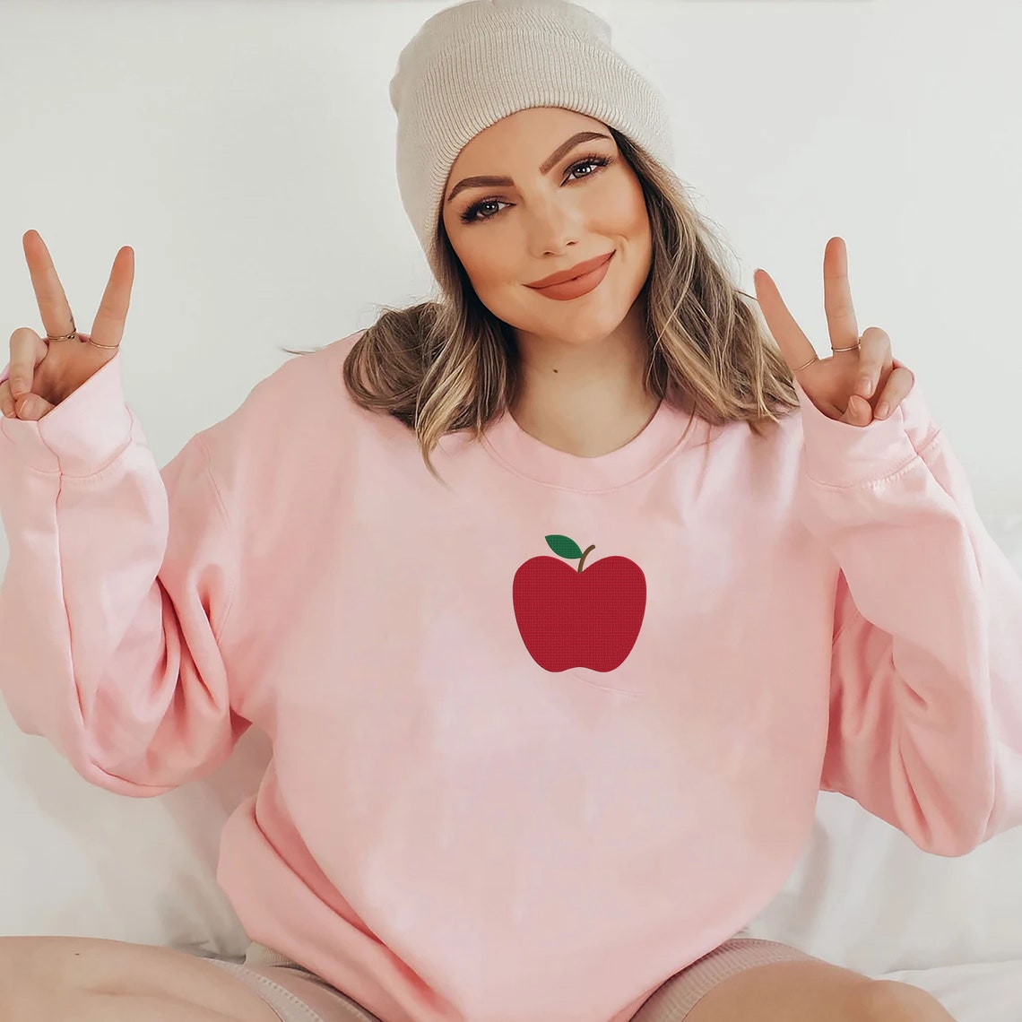 Apple Embroidery Design Apple Embroidery Files Fruits Embroidery ...