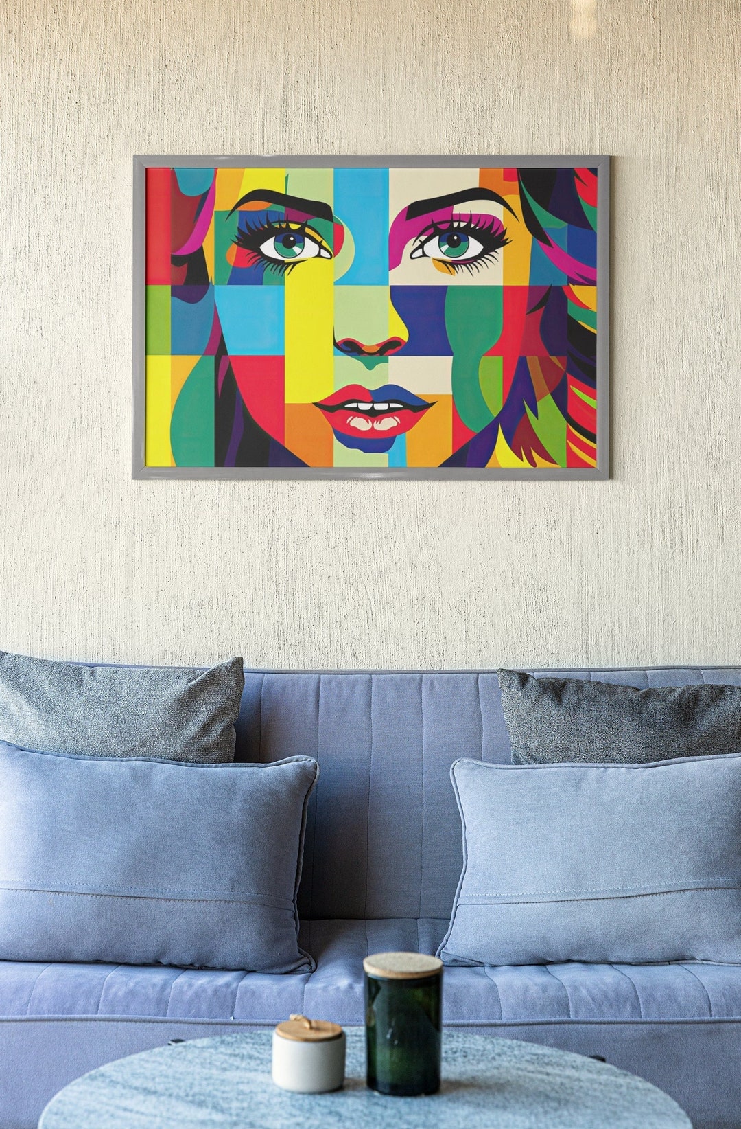 Pop Art Poster Wall Art Office Poster Art Print Living Room Prints ...
