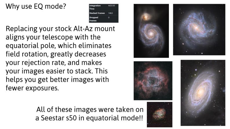 Seestar S50 Minimalist Equatorial Mount - Etsy