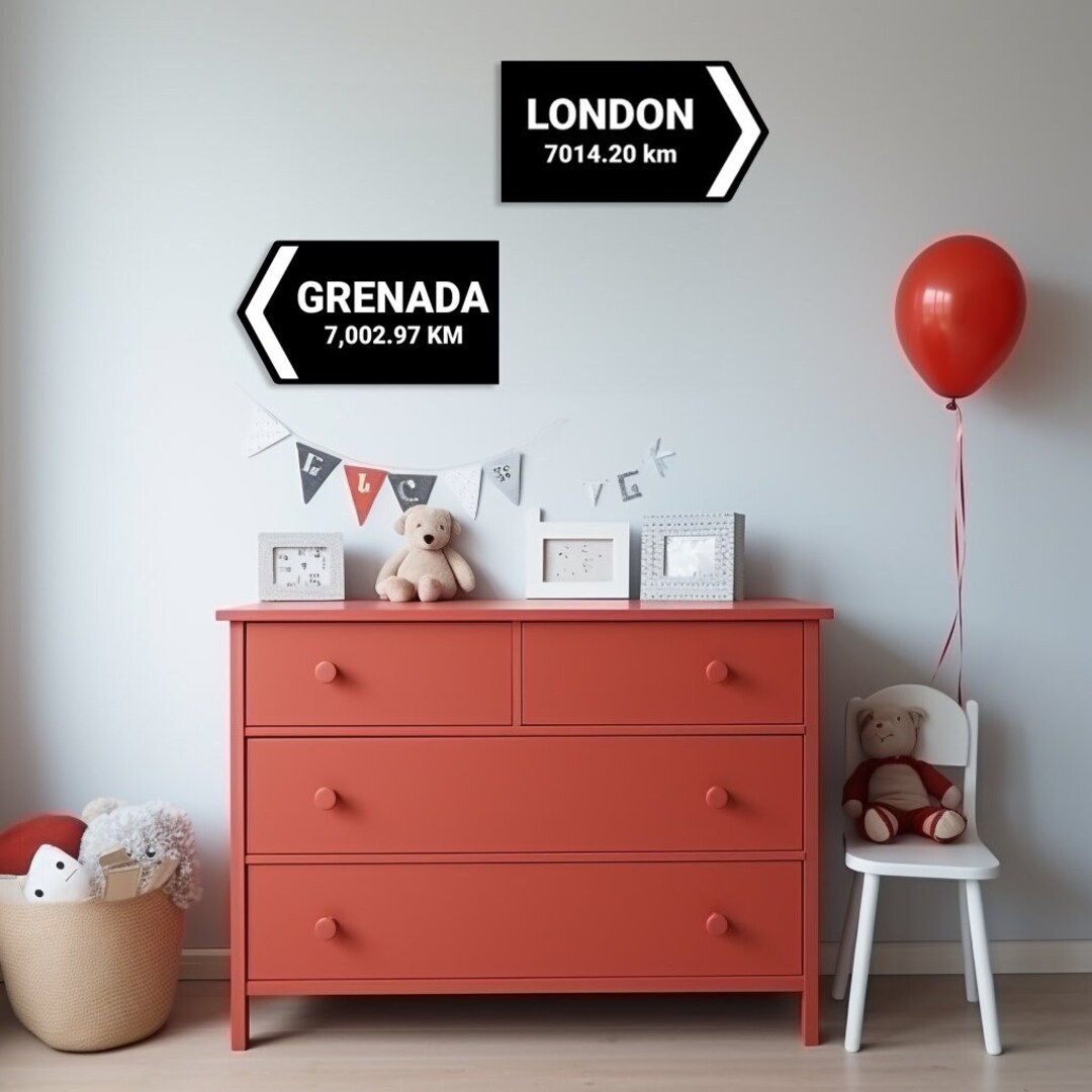 Personalised Road Signs Road Signs Bedroom Decoration Bedroom Wall Art ...