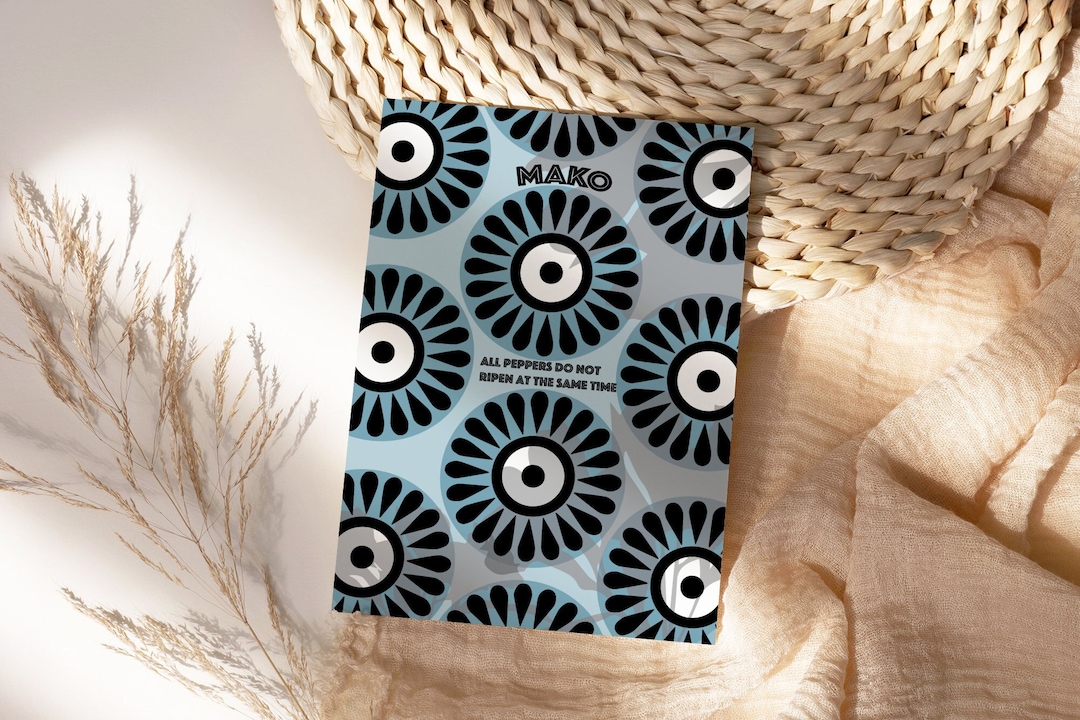 Adinkra Symbol Downloadable Card MAKO (all Peppers Are Not the Same) - Etsy