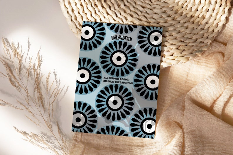 Adinkra Symbol Downloadable Card MAKO (all Peppers Are Not the Same) - Etsy