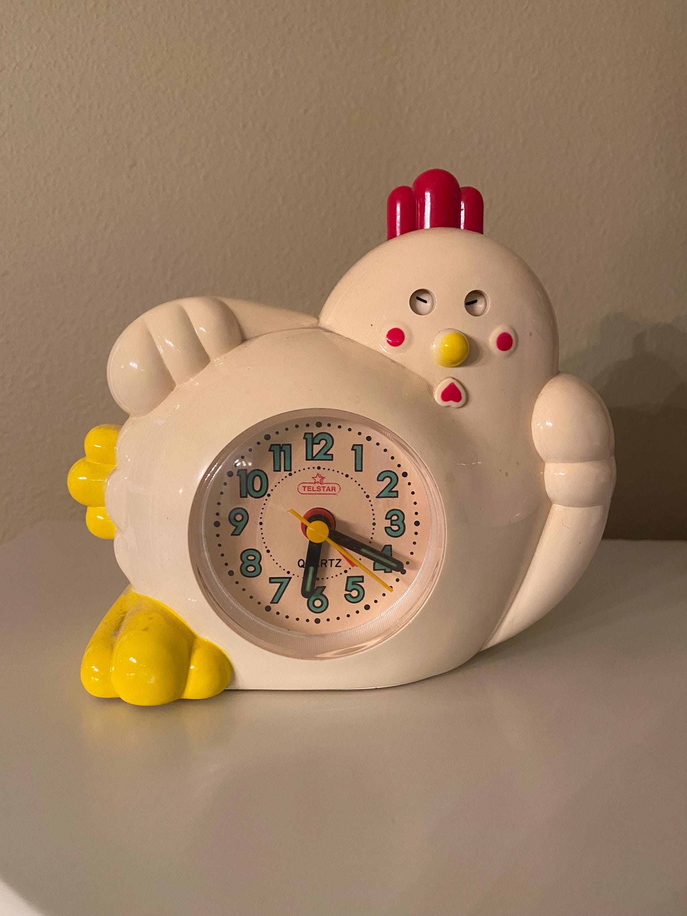 Vintage Chicken Alarm Clock - Etsy