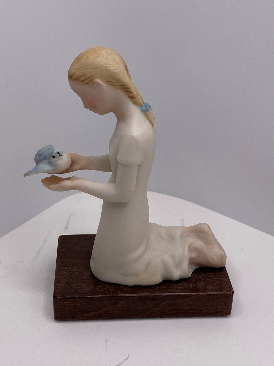 Vintage Cybis Porcelain first Flight Figurine - Etsy