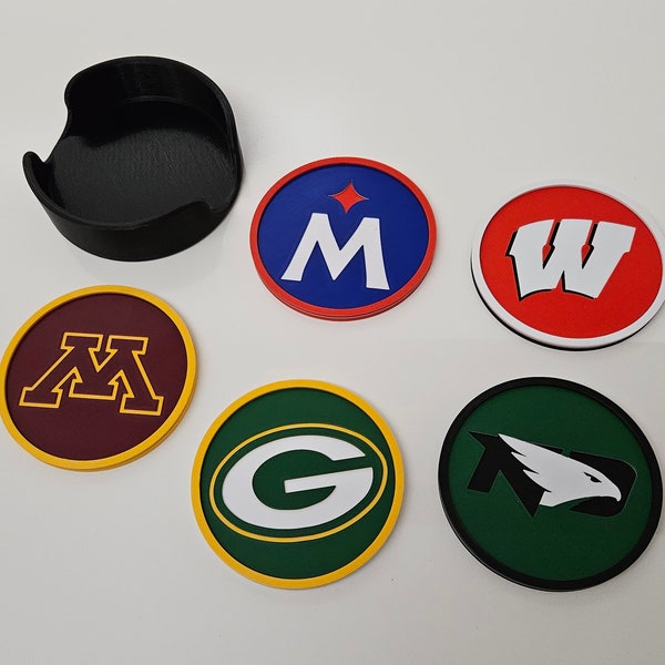 Custom 3d Printed Coaster - Etsy