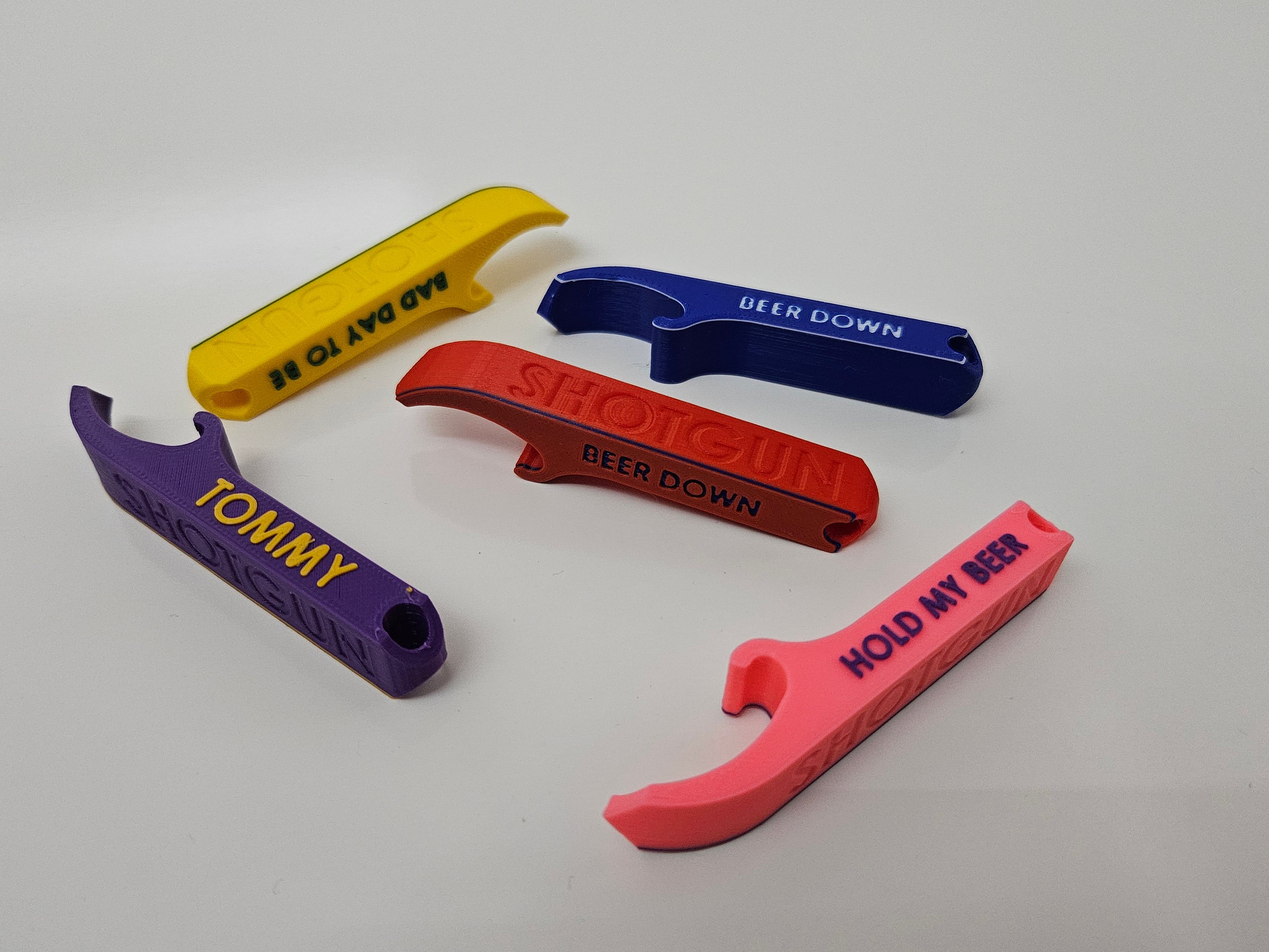 Shotgun Beer Drinking Tool - Personalized, Customized, Multiple Colors ...