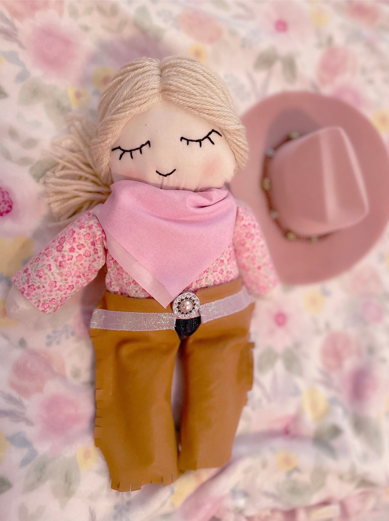 Cowgirl Doll, Western Doll, Rodeo Doll, Heirloom Cowgirl Doll, Cowgirl ...