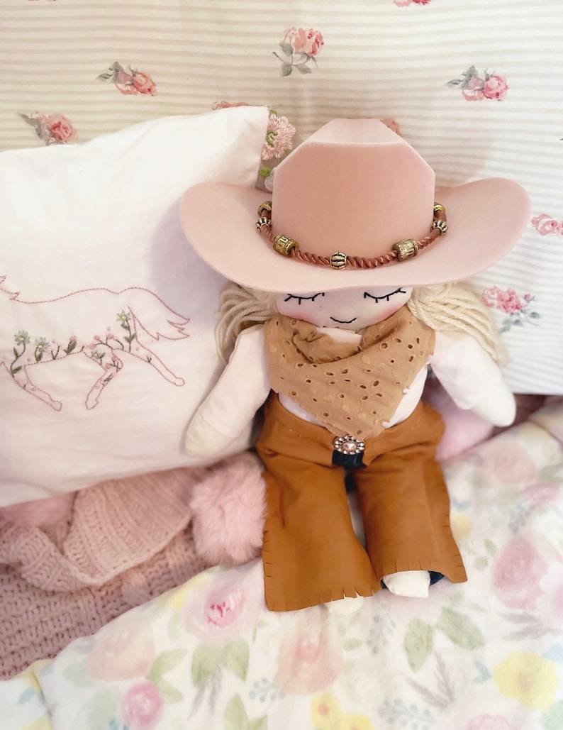 Cowgirl Doll, Western Doll, Rodeo Doll, Heirloom Cowgirl Doll, Cowgirl ...