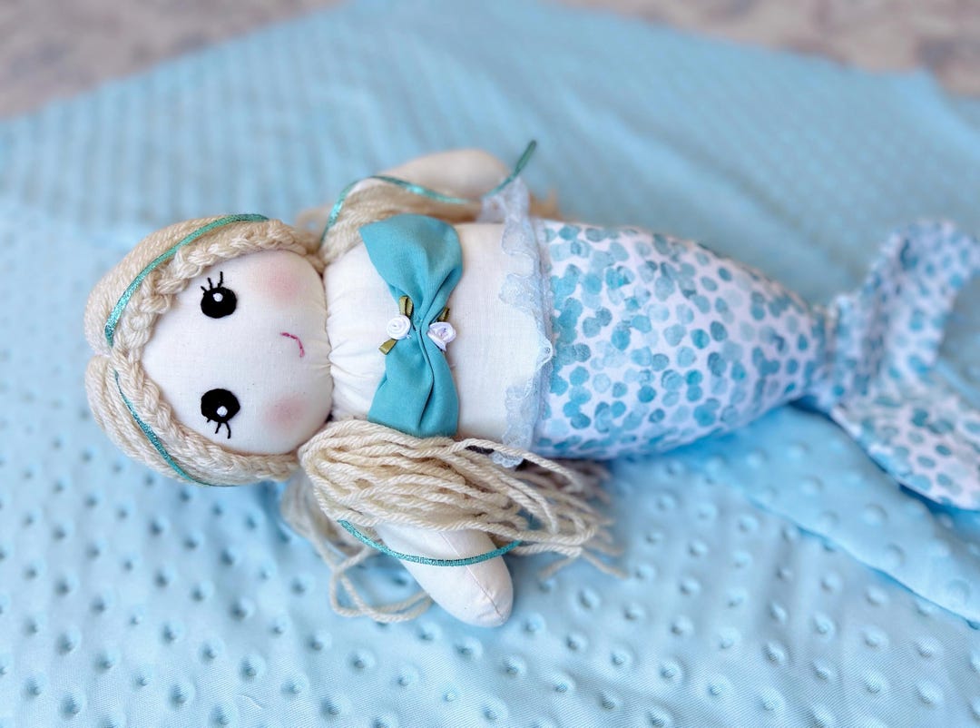 Handmade Mermaid Doll, Heirloom Mermaid Doll, First Mermaid Doll - Etsy