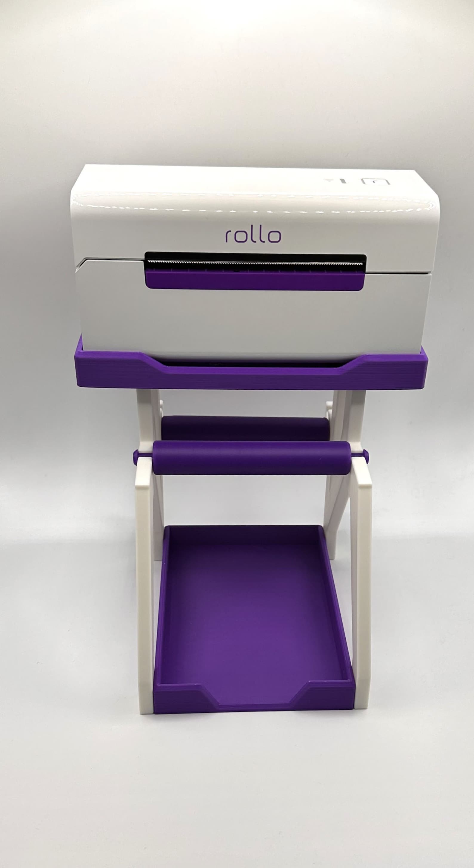 Rollo Purple Wireless Thermal Printer Stand Label Holder (rolls and ...